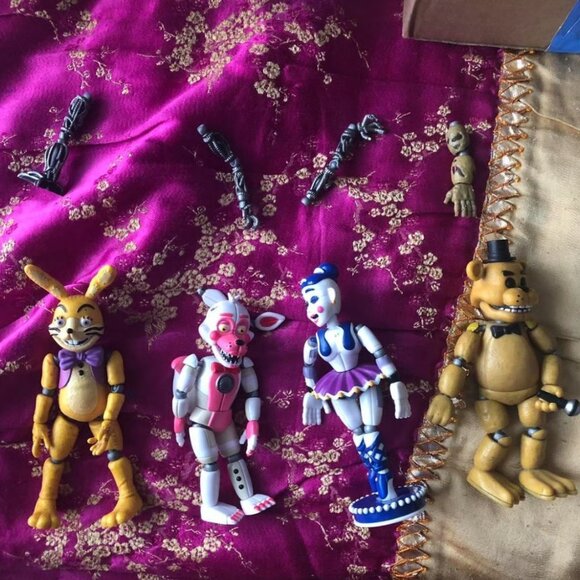 Funko | Toys | Fnaf Funk Action Figures Set Of 5 | Poshmark